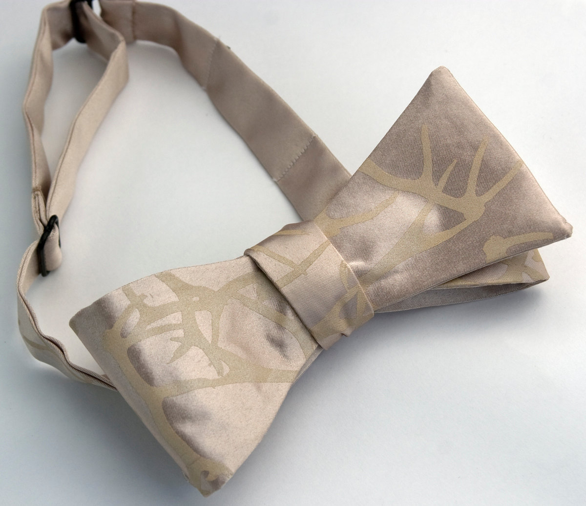 Antler Bow Tie. Stag Party Deer Antlers Self Tie Bow Tie. | Etsy