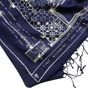 Blueprint Bamboo Scarf. Michigan Opera, Capitol Theatre Pashmina ...