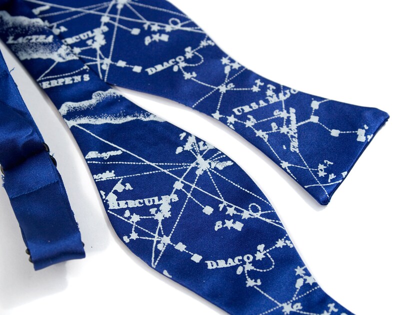 Constellation Bow Tie Milky Way Galaxy. Celestial Print - Etsy