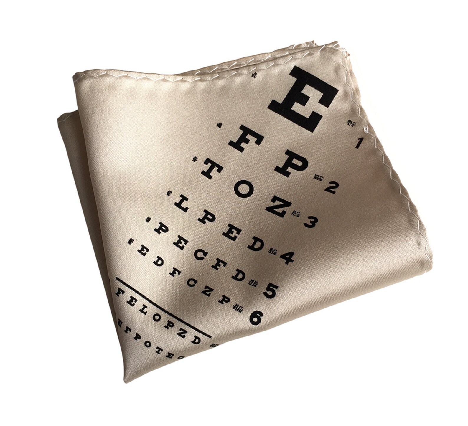 Eye Doctor Gift. Gift for Optometrist. Eye Chart Pocket Square ...