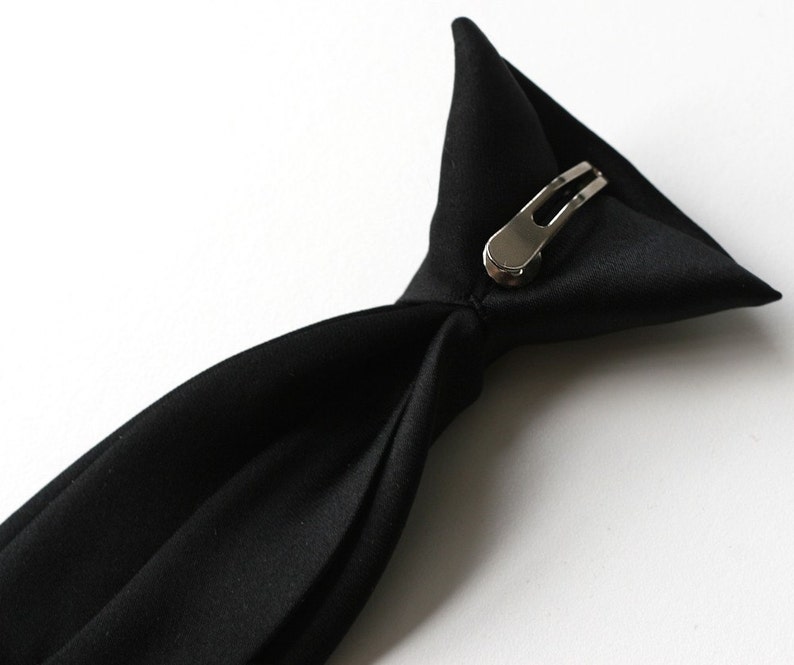 Little Boys Tie. Octopus, Kids Clip-on Tie. Toddler Necktie or Youth ...