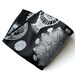Diatom Pocket Square, Diatoms Botanical Print Hanky. Nerd Wedding ...