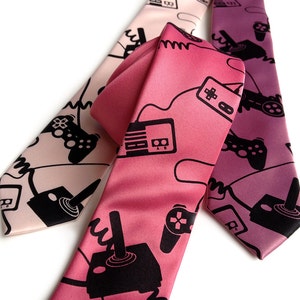 Video Game Controller Necktie. Joystick Necktie. Gamer Gift. - Etsy Canada