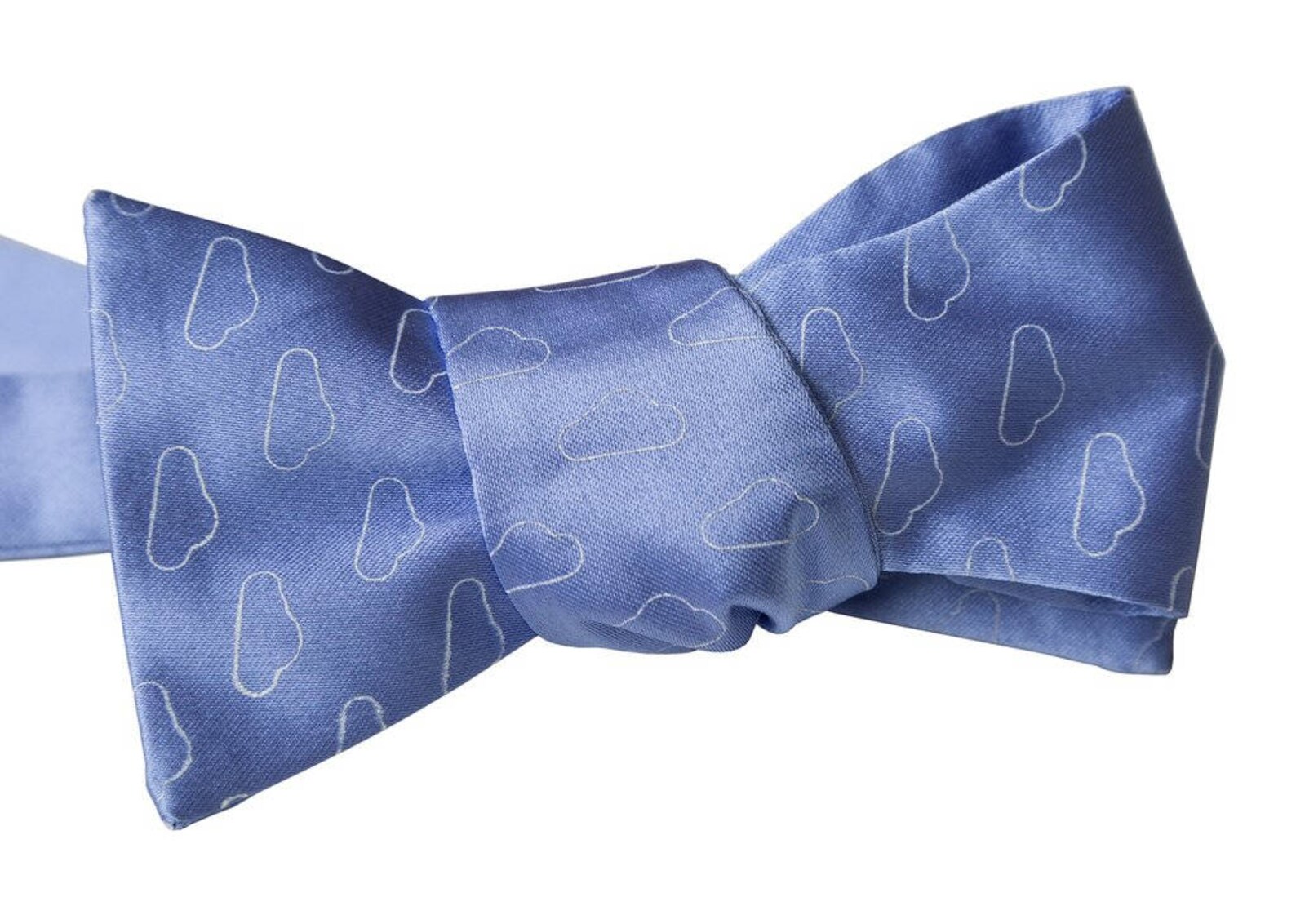 Cloud Bow Tie. Tiny Clouds Self-tie Bow. Cloud Computing, IT Guy ...
