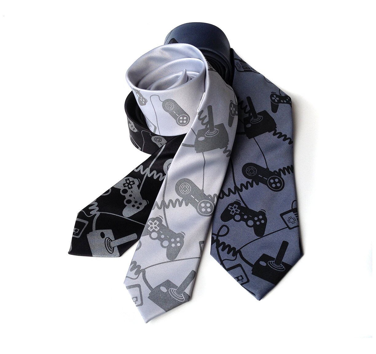Joystick Necktie. Video Game Controller Tie. Geek Chic Gamer Gift ...