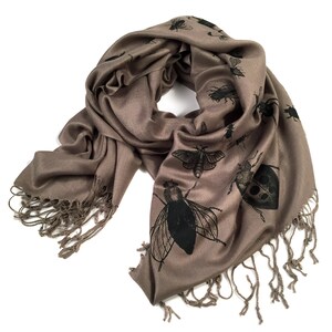 Insect Scarf, Bugs Entomology Pashmina. Science Teacher Gift ...