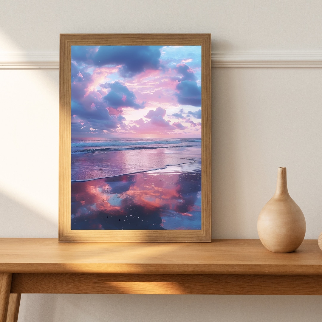 Beach Sunset Print, Beach Sunset Prints, Nature Sunset Prints, Sunset ...