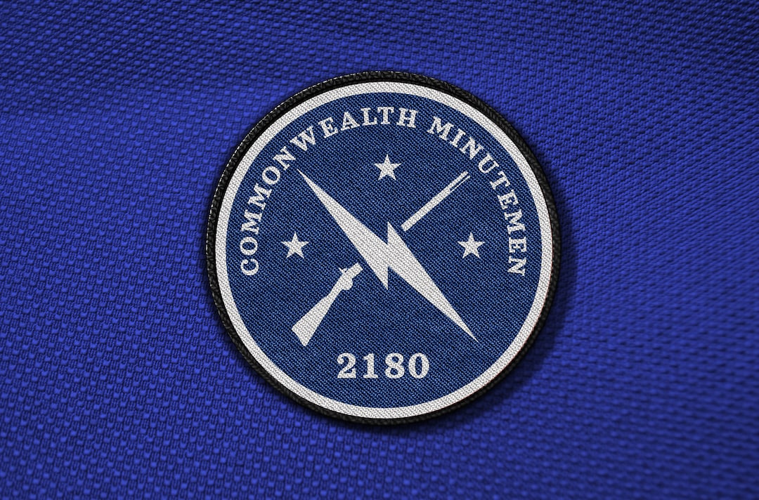 Commonwealth Minutemen Fallout Inspired 8x8cm Patch - Etsy