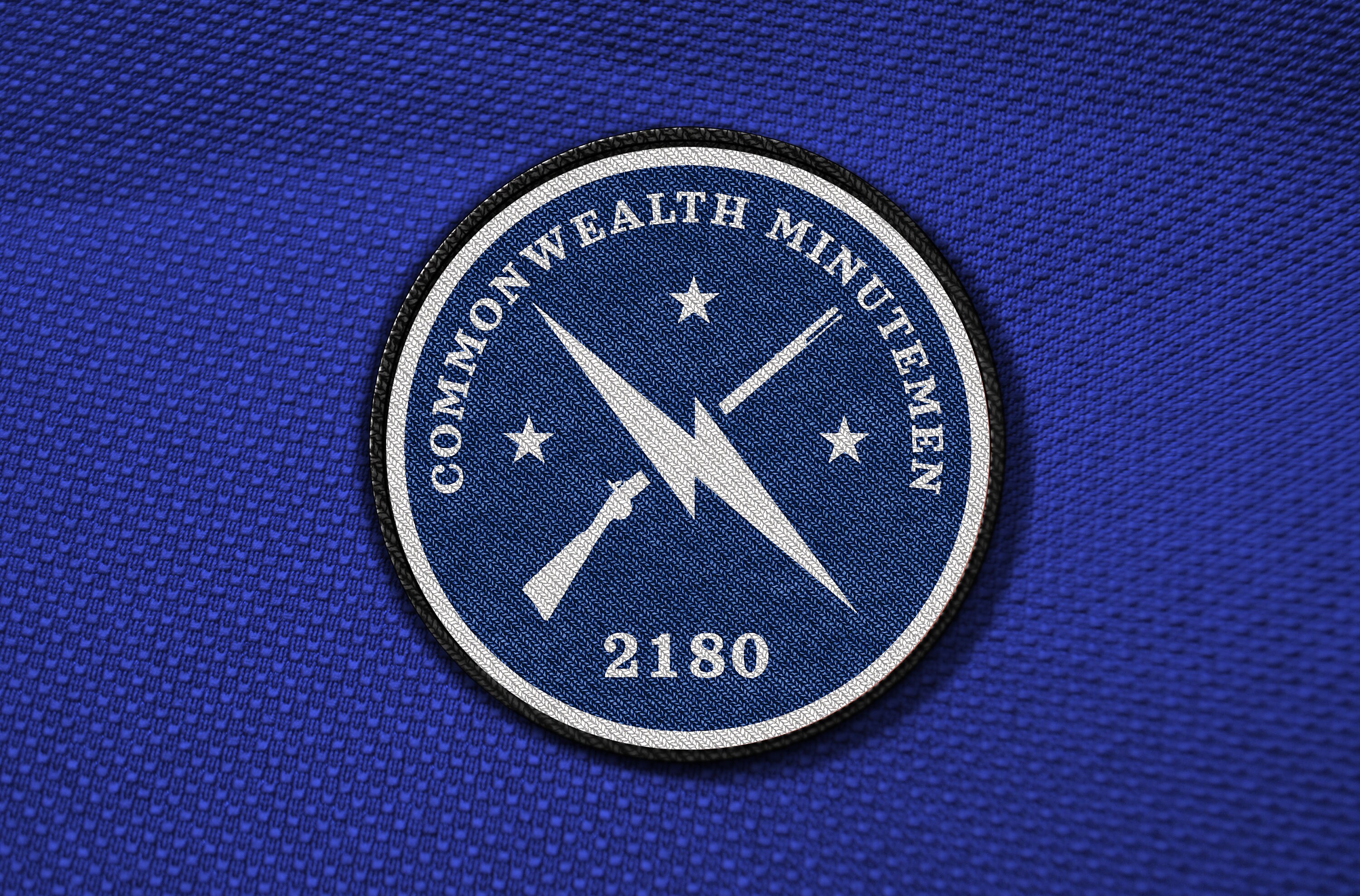 Commonwealth Minutemen Fallout Inspired 8x8cm Patch - Etsy