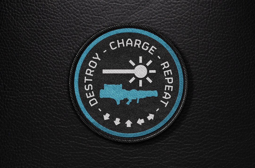 Quasar Cannon 8x8cm Patch - Etsy