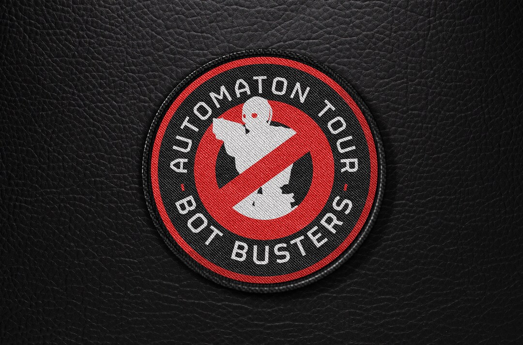 Bot Busters 8x8cm Patch - Etsy