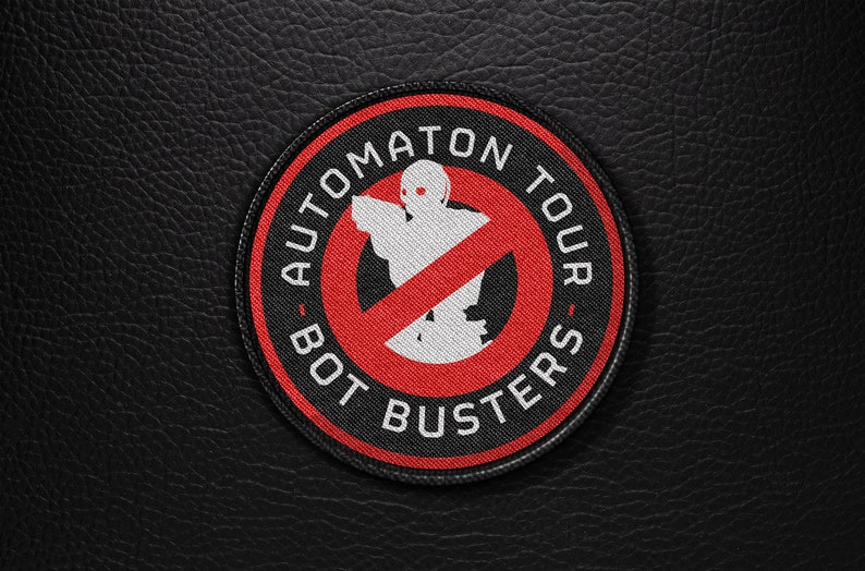 Bot Busters 8x8cm Patch - Etsy