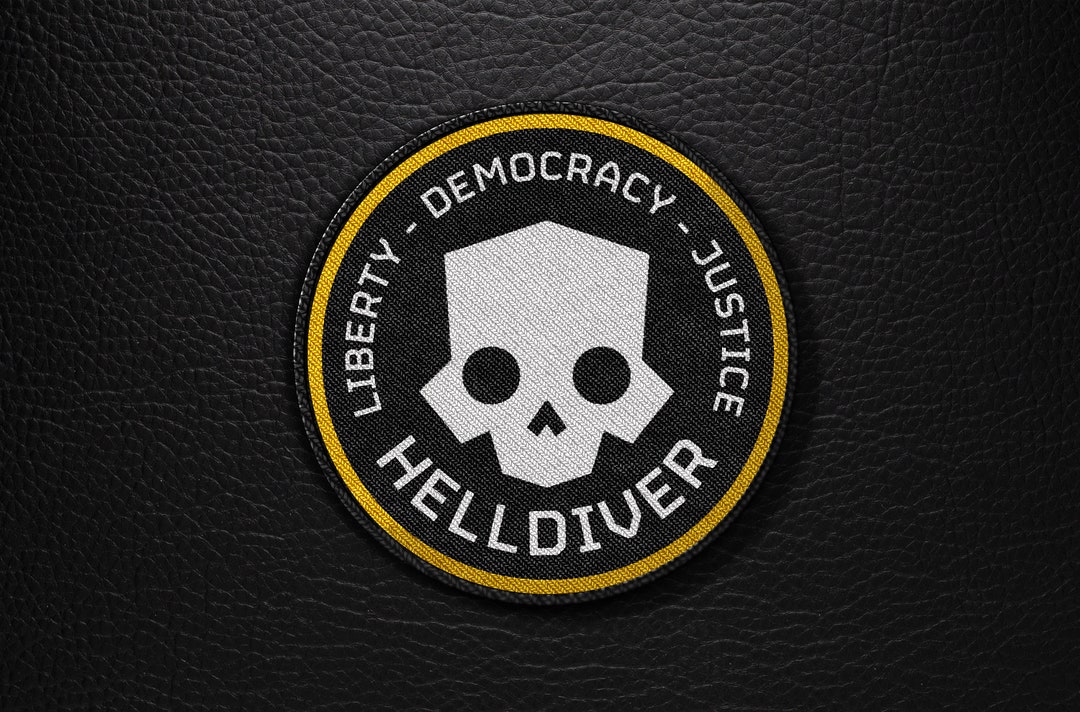 Helldiver 8x8cm Patch - Etsy