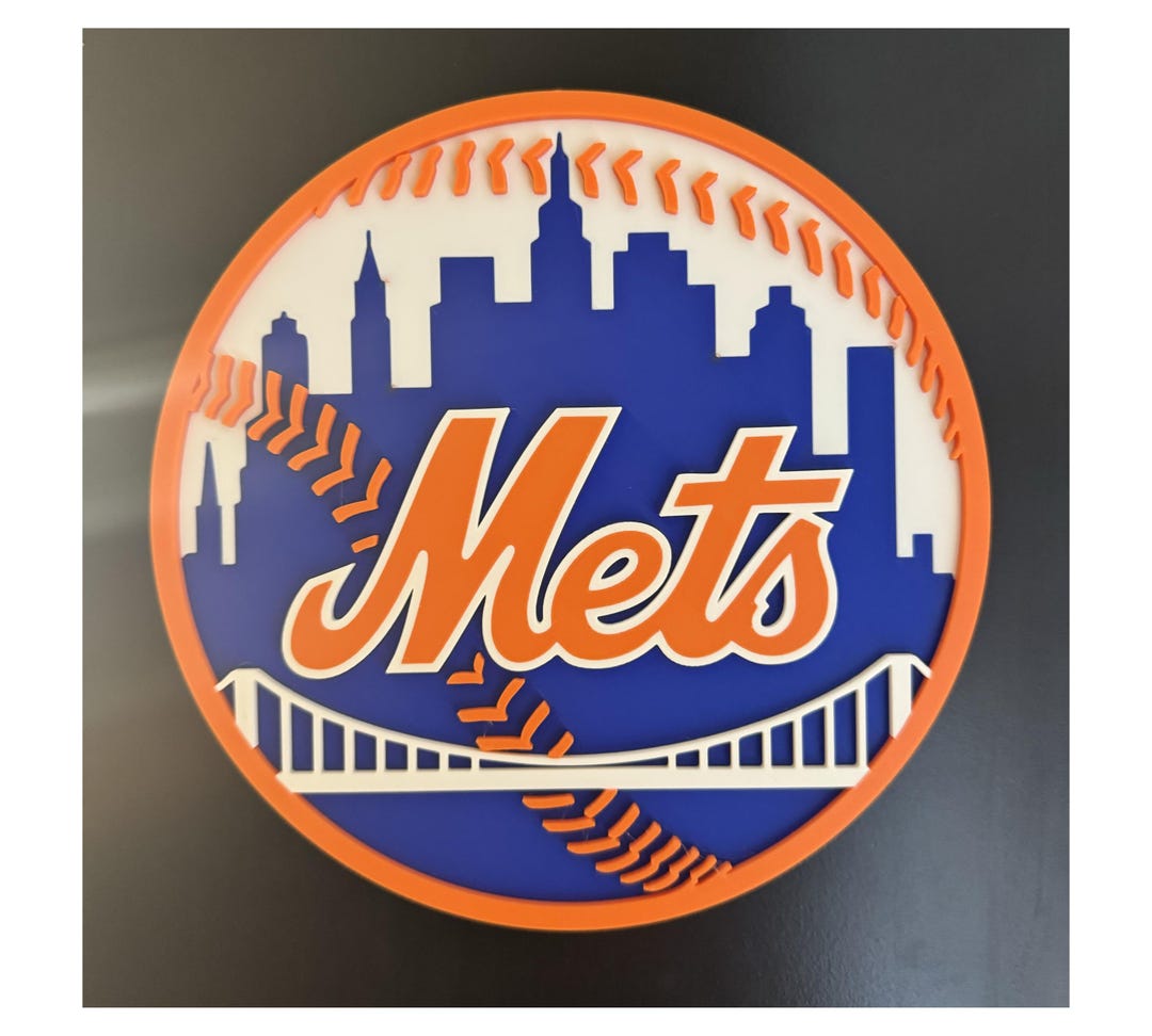 New York Mets Sign With Raised Letters - Etsy