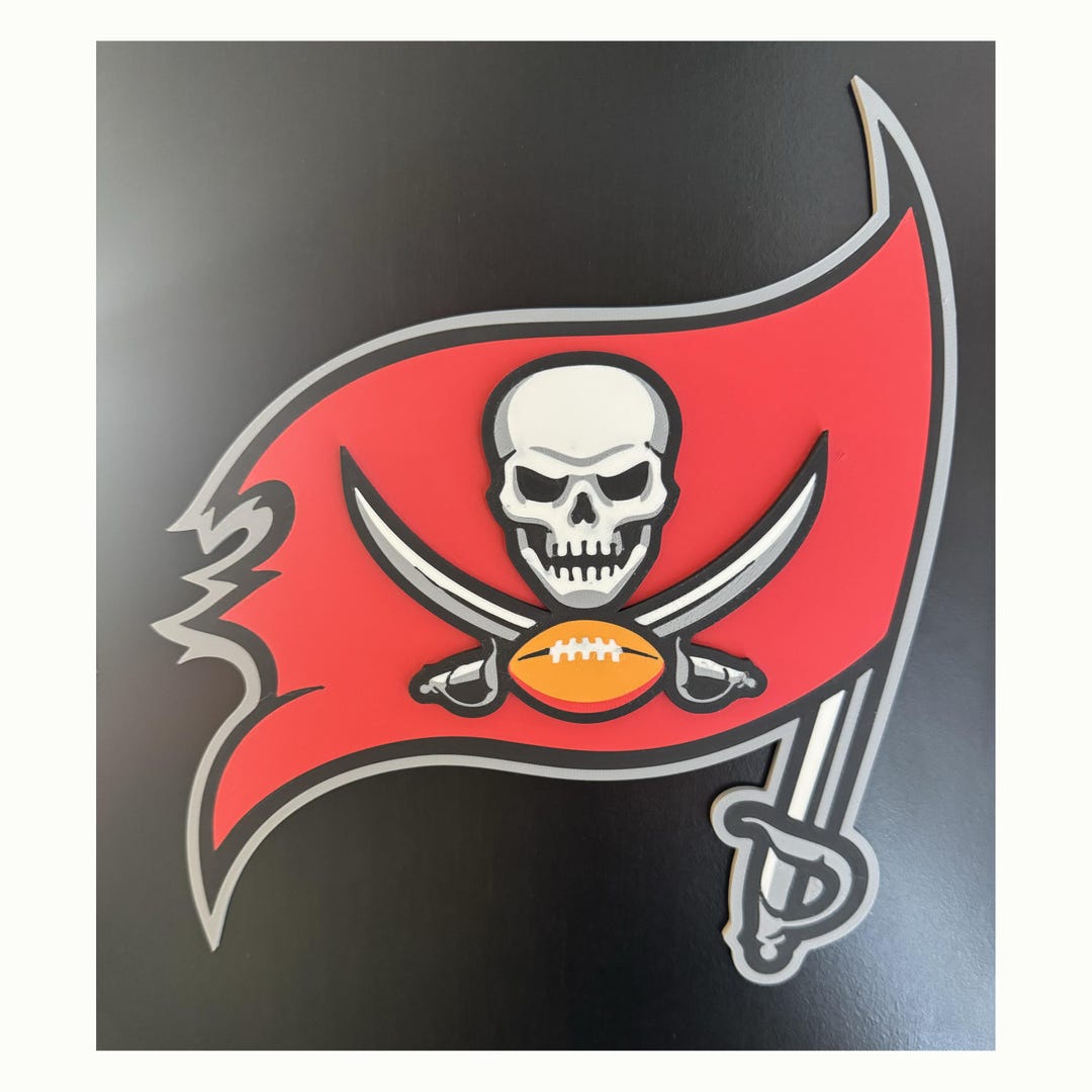 Tampa Bay Bucaneers Sign With Raised Letters - Etsy