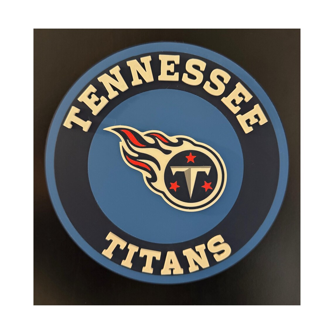 Tennessee Titans Sign With Raised Letters - Etsy