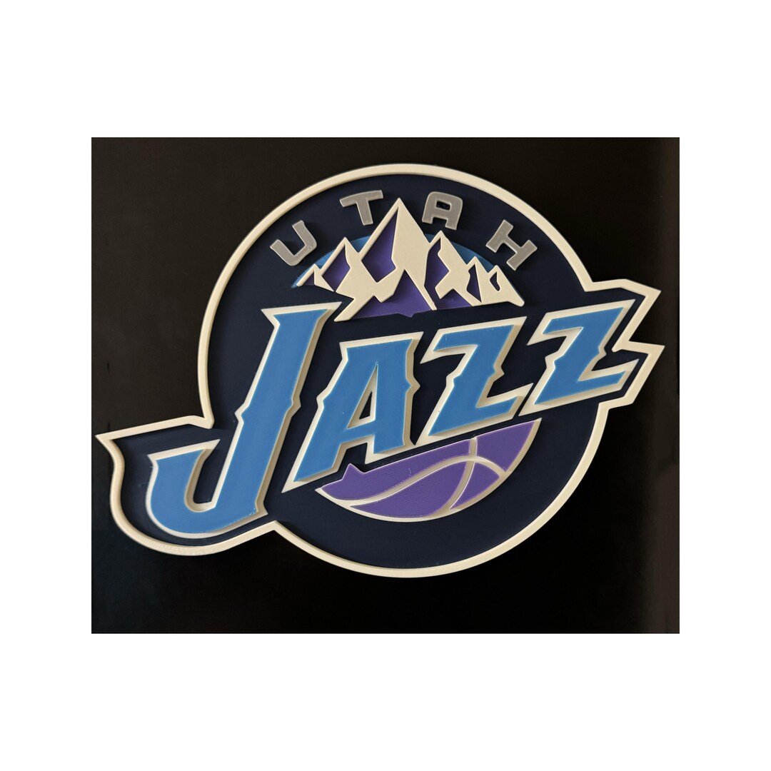 Utah Jazz Sign With Raised Letters - Etsy