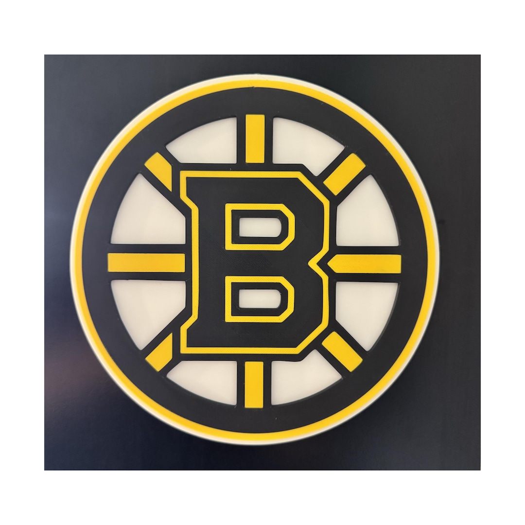 Boston Bruins Sign With Raised Letters - Etsy