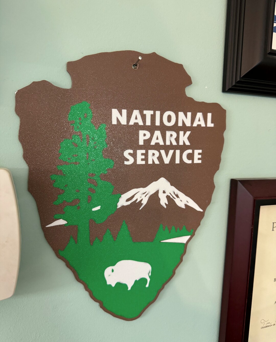 National Park Service 3D Printed Sign - Etsy