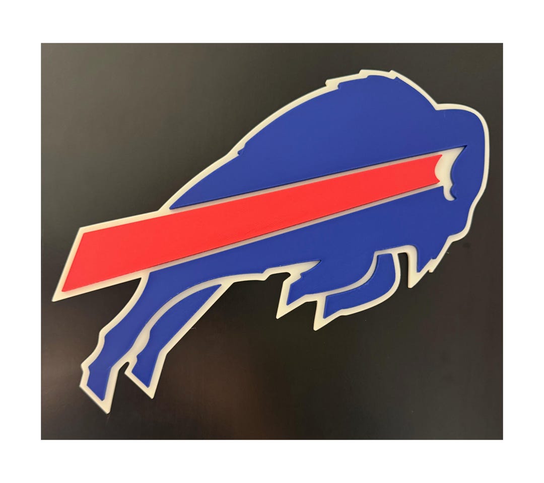 Buffalo Bills Sign With Raised Letters - Etsy