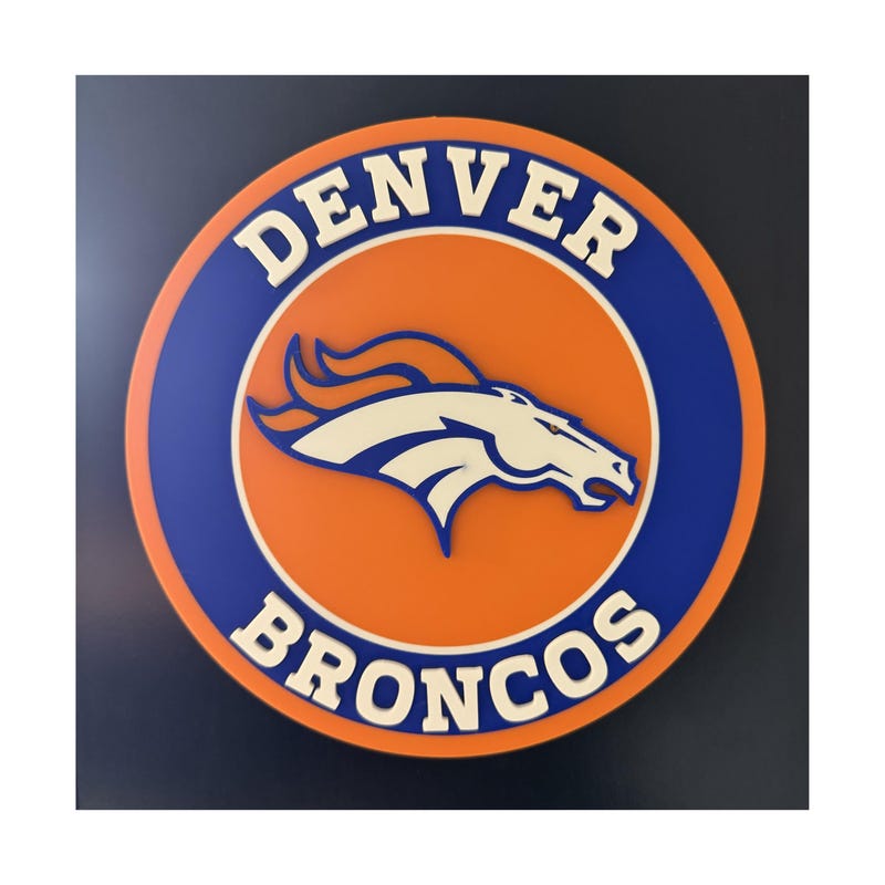Denver Broncos Sign - Etsy