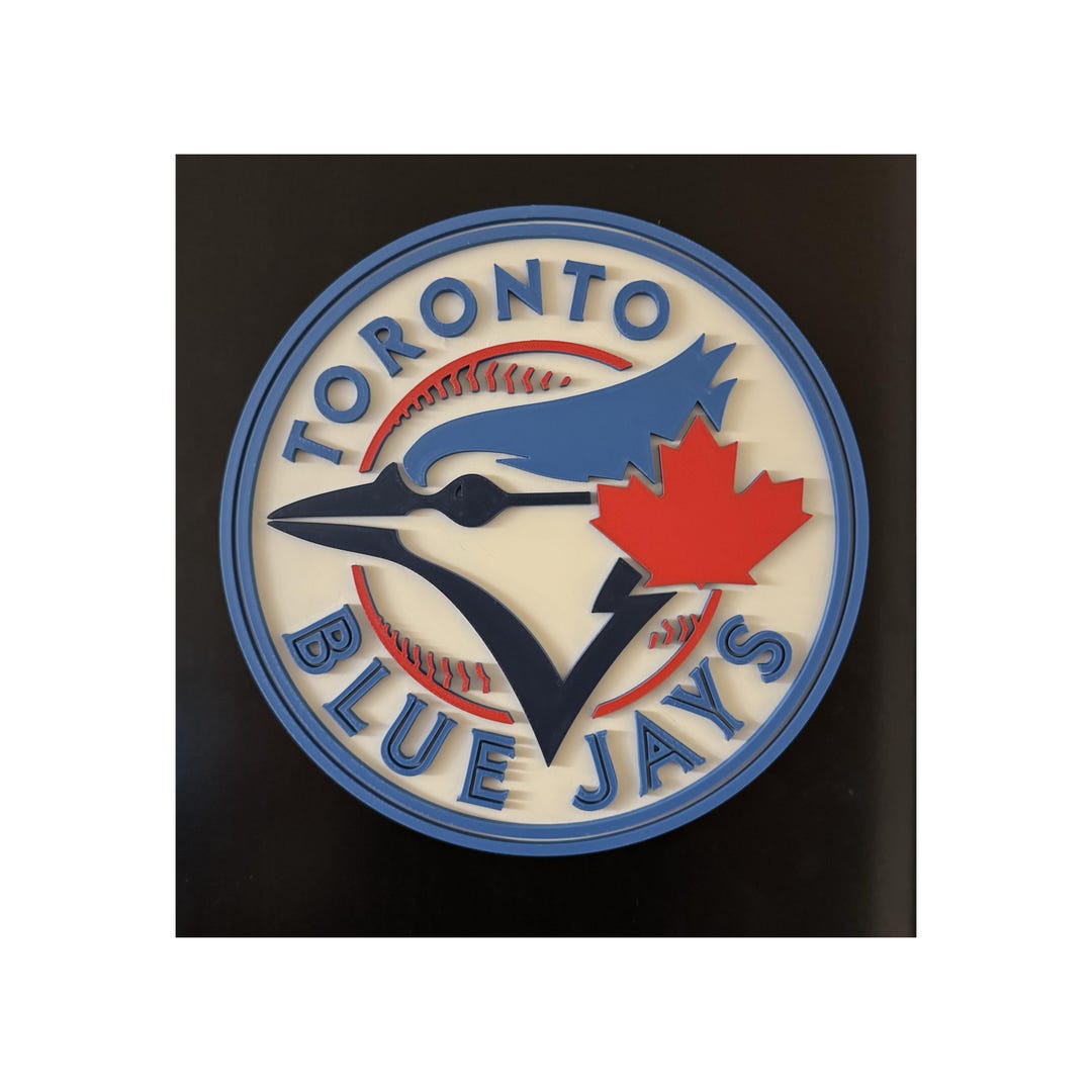 Toronto Blue Jays Sign With Raised Letters - Etsy