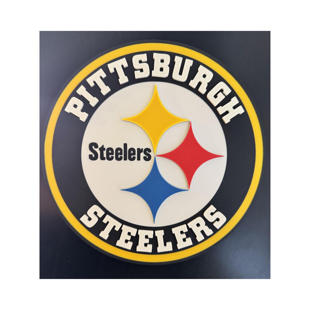 Pittsburgh Steelers Sign With Raised Letters - Etsy