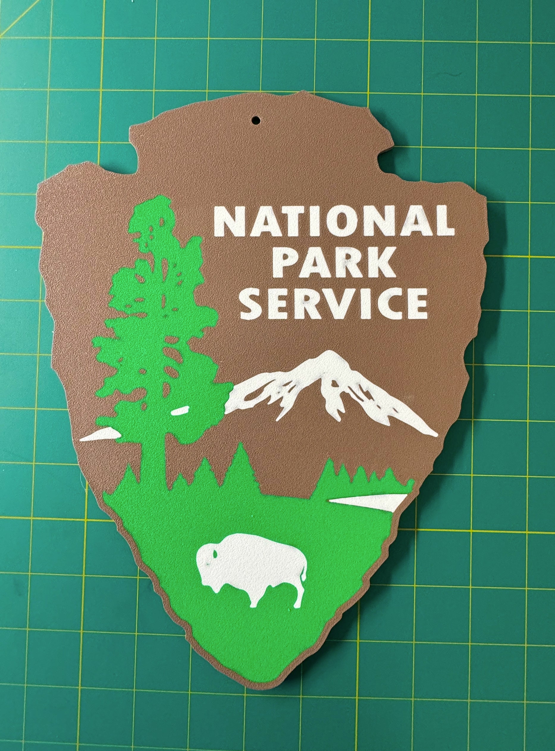 National Park Service 3D Printed Sign - Etsy