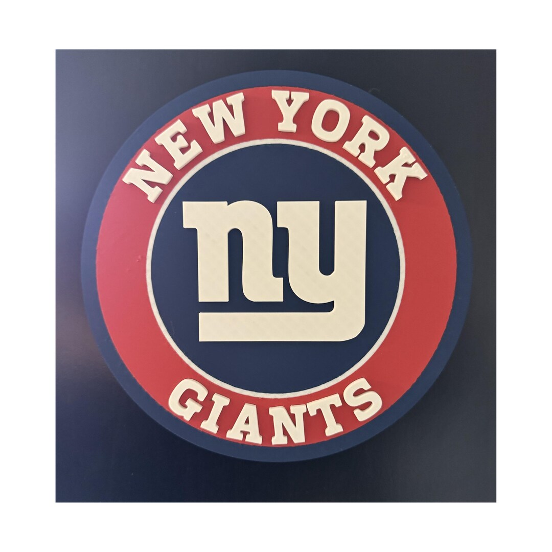 New York Giants Sign With Raised Letters - Etsy