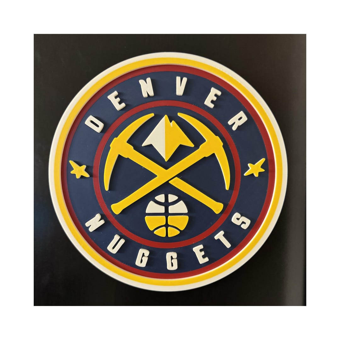 Denver Nuggets Sign With Raised Letters - Etsy