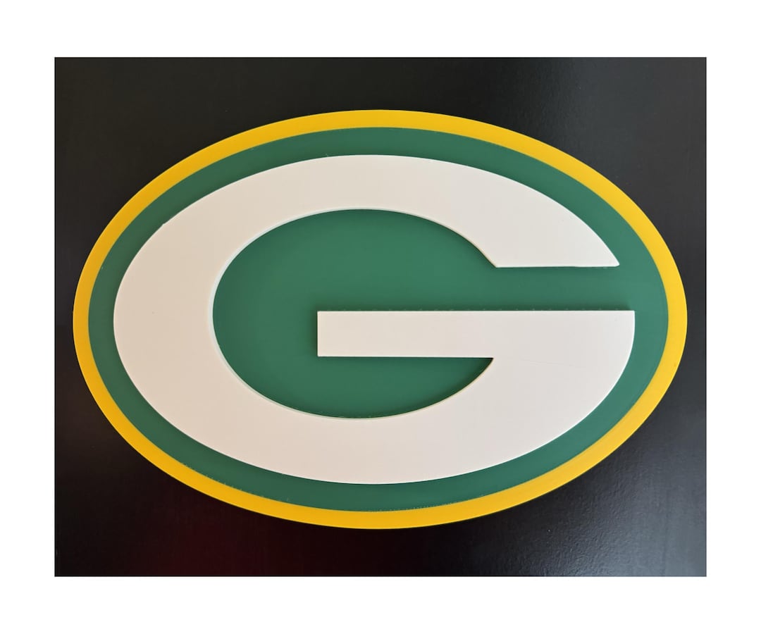 Green Bay Packers Sign With Raised Letters - Etsy