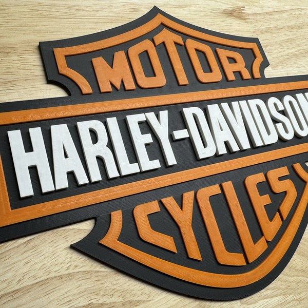 Harley Davidson Sign - Etsy
