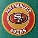 San Francisco 49ers Sign With Raised Letters - Etsy