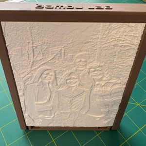 Turn Your Picture Into a 3D Printed Lithophane With an LED Frame - Etsy