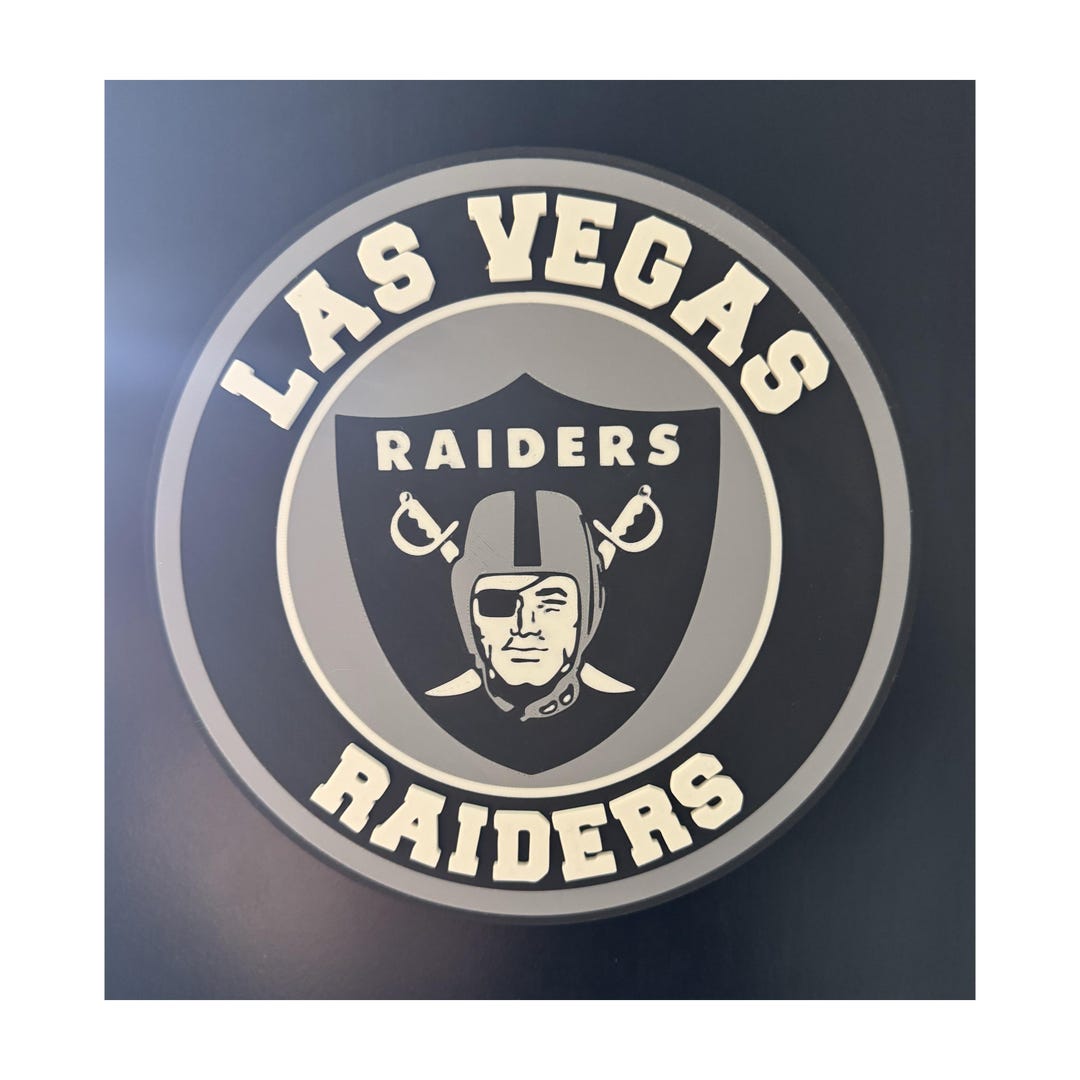 Las Vegas Raiders Sign With Raised Letters - Etsy