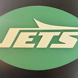 New York Jets Sign With Raised Letters - Etsy