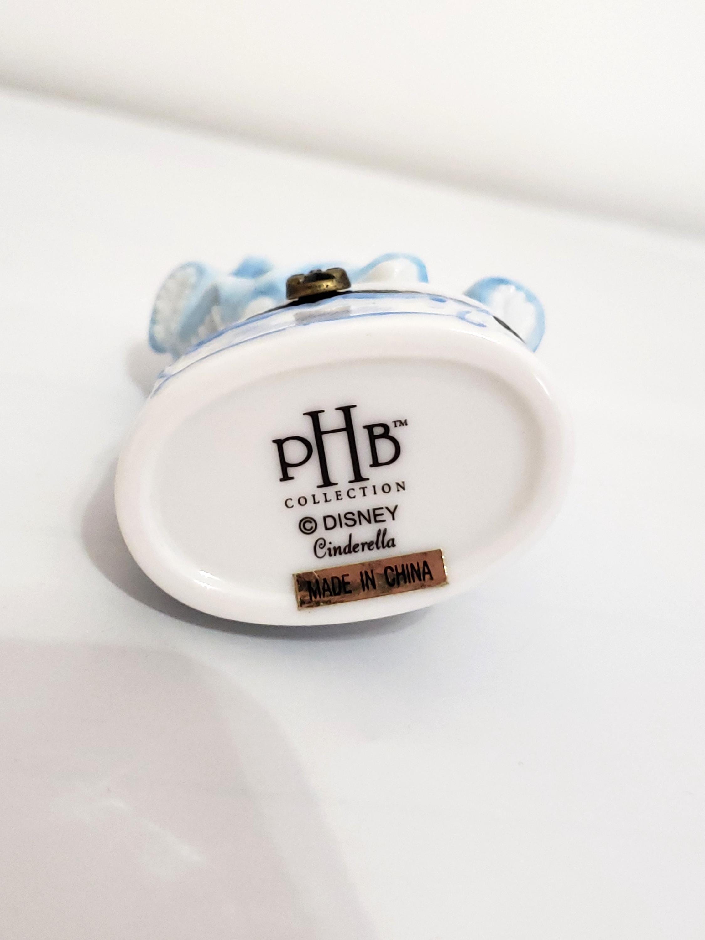 Vintage Disney Cinderella Porcelain PHB Collection Box - Etsy