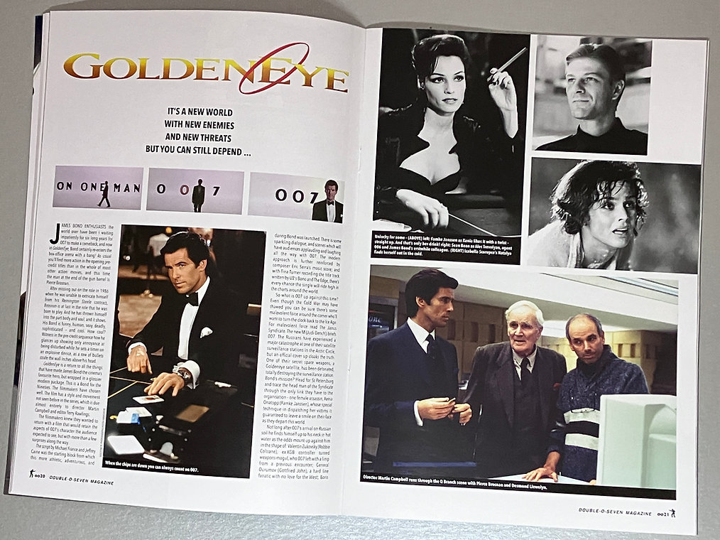 James Bond Magazine #28, Goldeneye (redux) - Etsy