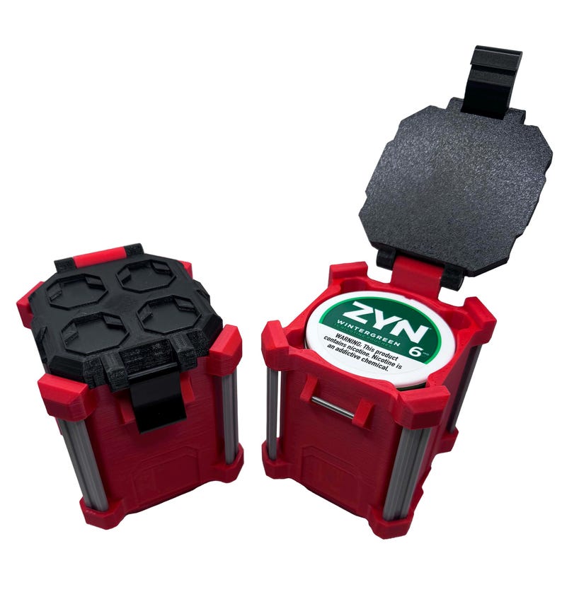 NEW 2025 Milwaukee Packout Inspired ZYN Case Holds 4 Cans of ZYN the ...