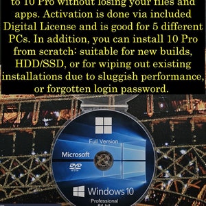 Windows 7 Upgrade to 10 - Etsy