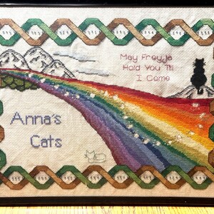 Rainbow Bridge Cats Pattern - Etsy