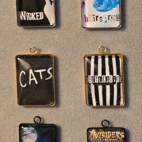 Playbill Charms - Etsy