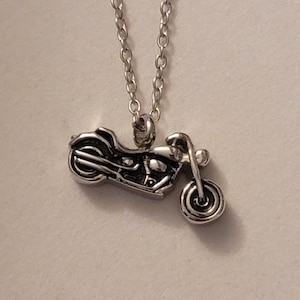 Silver Motorcycle Cremation Urn Necklace, Cremation Jewelry, Urn ...