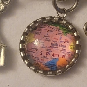 Silver Spain Charm Bracelet: Spanish Travel Souvenir - Etsy