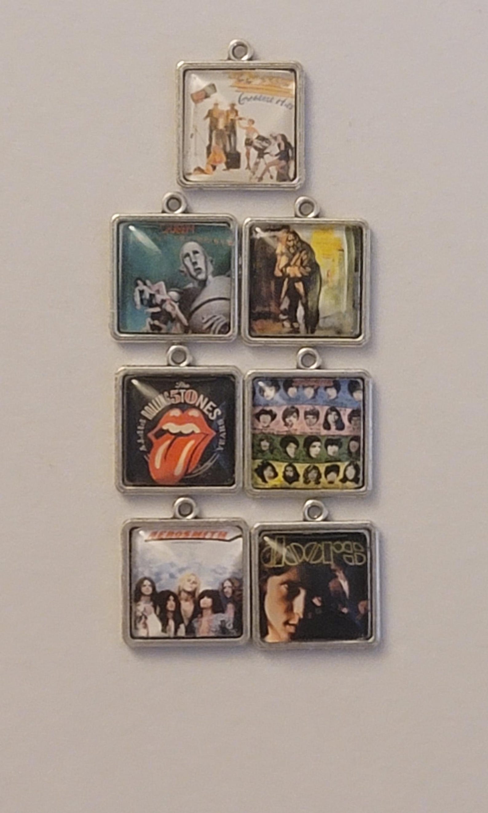 Custom Album Cover Charm: Necklace, Bangle, or Earrings - Etsy