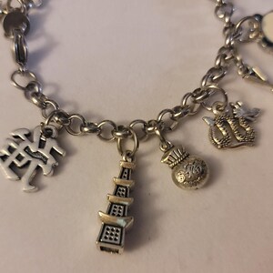 Silver Chinese/china Chain Bracelet, China Charm Bracelet, Bracelet ...
