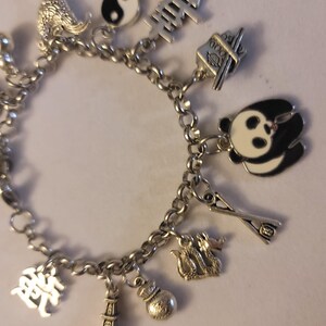 Silver Chinese/china Chain Bracelet, China Charm Bracelet, Bracelet ...