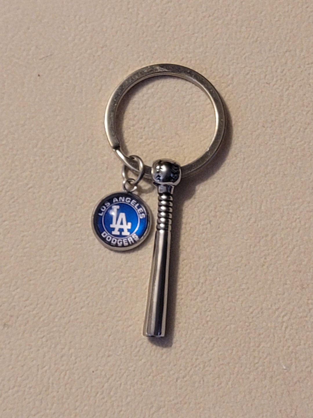 Baseball Bat Cremation Urn Keyring: Stainless Steel Memorial Keychain ...