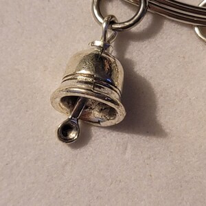 Silver Bell Collectors Bangle Bracelet - Etsy