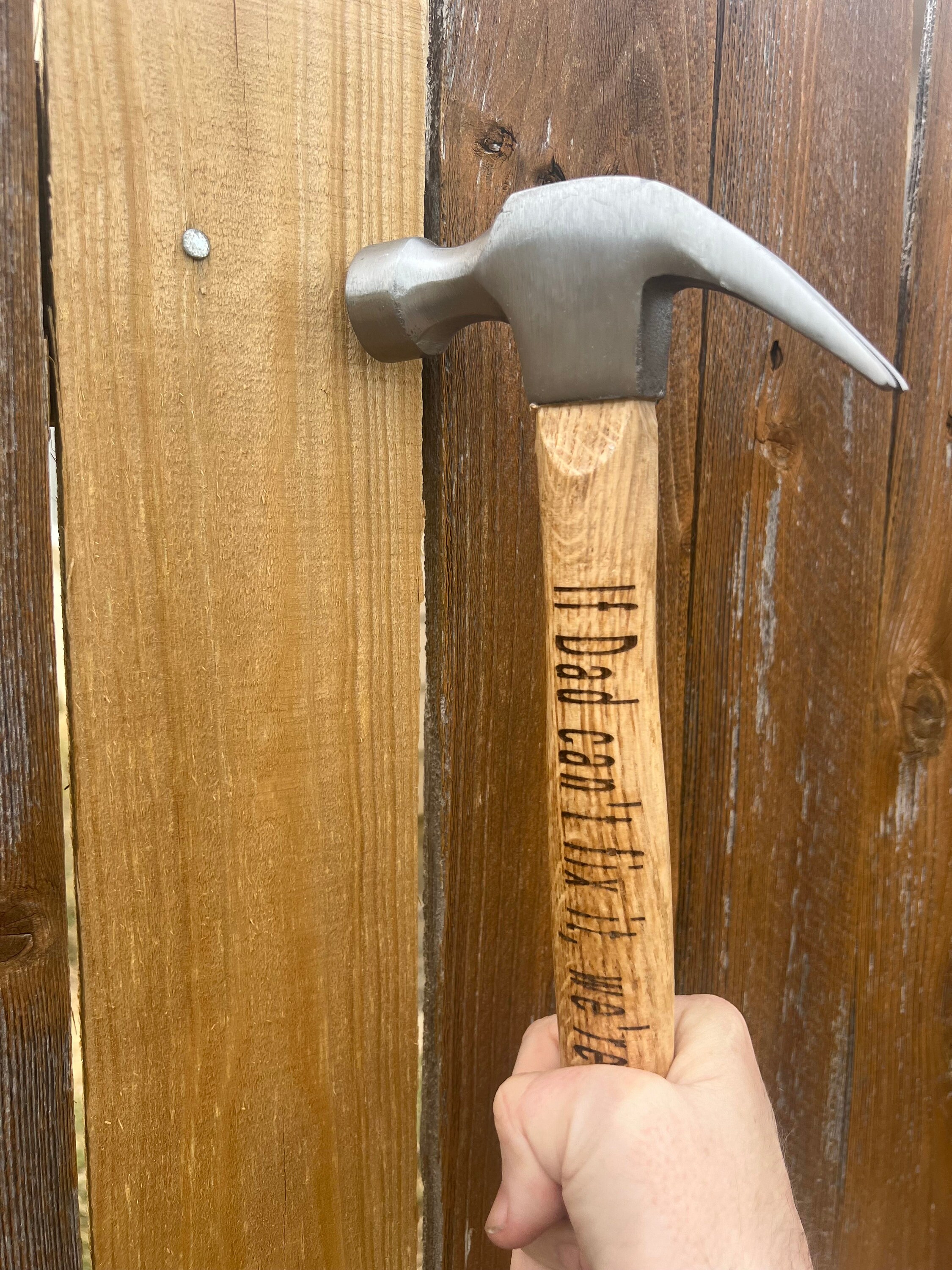 Personalized Engraved Hammer Hammer Personalized Gift Grandpa Gift ...